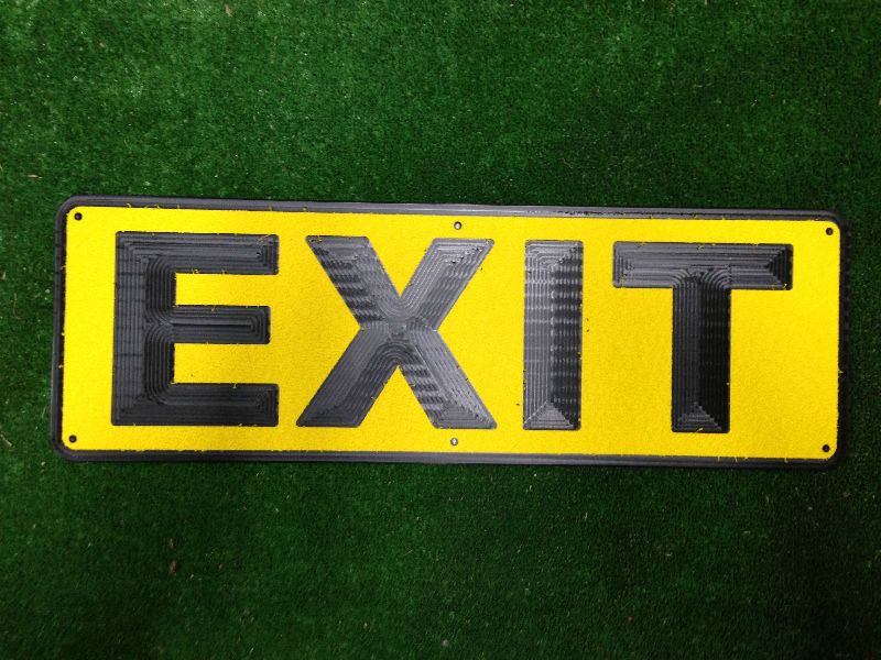 Signage example gallery - Gate Plates
