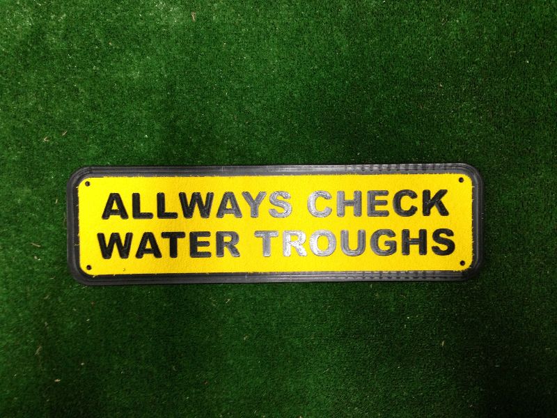 Signage example gallery - Gate Plates