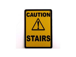 Caution Stairs - Gate Plates