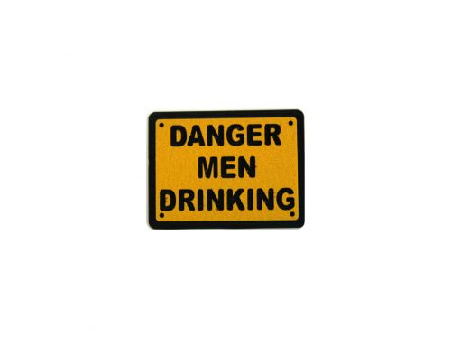 Danger Men Drinking - Gate Plates